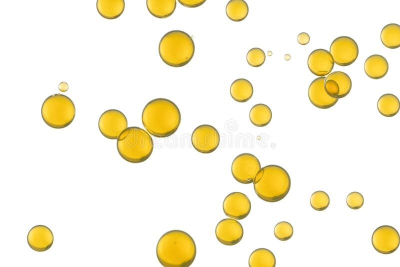 Yellow bubbles, over white stock image. Image of color - 164202861