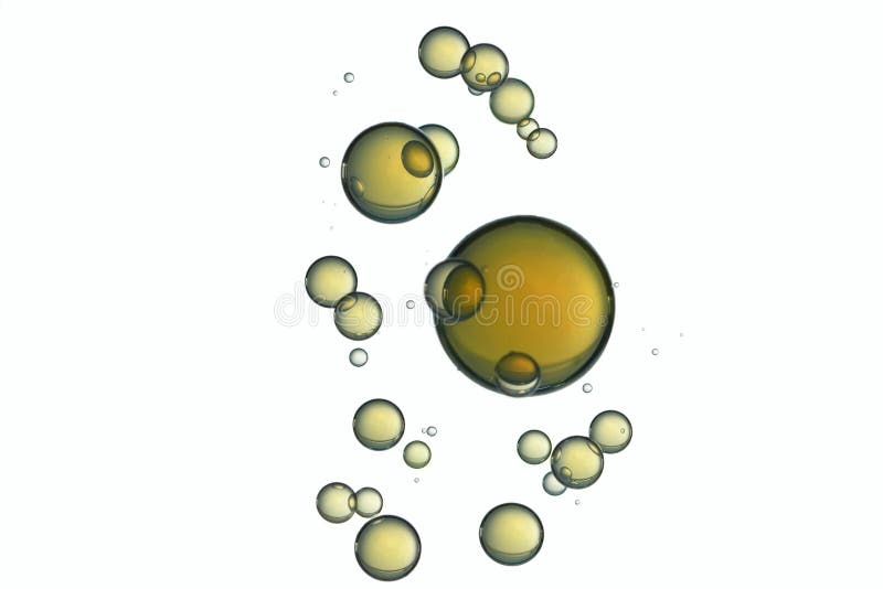 Yellow Fizz Air Bubbles, Champagne, Soda Drink Stock Illustration ...