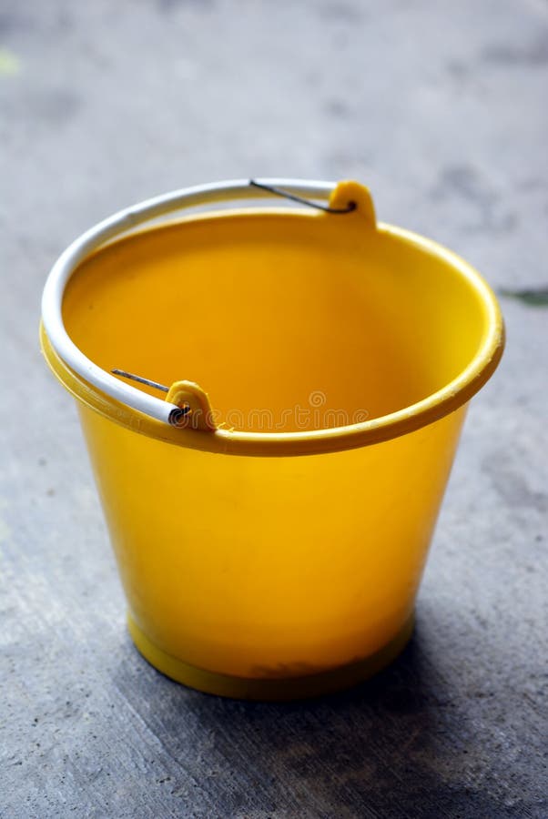 Yellow bucket stock image. Image of dish, breakfast - 220121215
