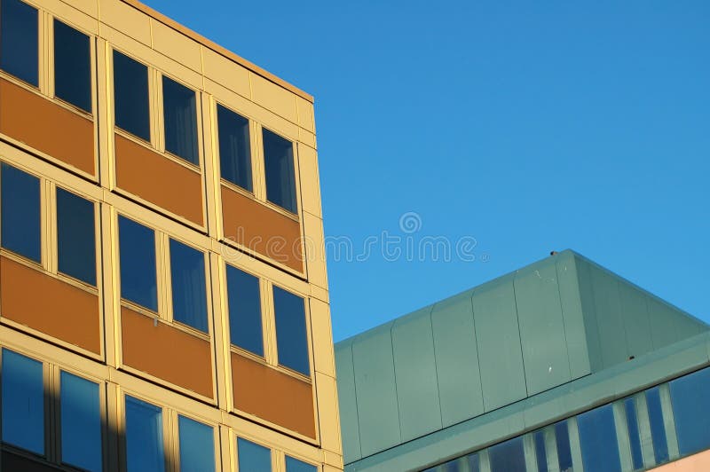 Yellow building stock image. Image of corner, wall, house - 42371