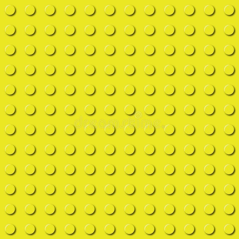 Yellow Building Blocks Seamless Pattern Stock Vector - Illustration of ...