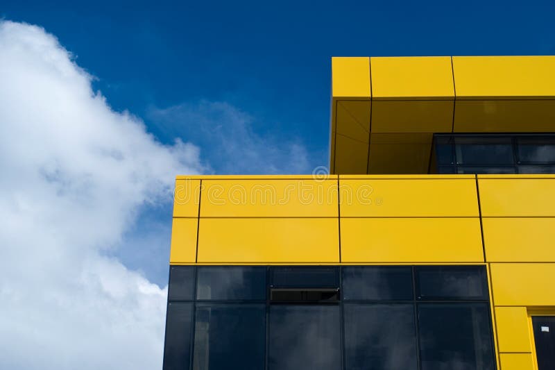 Modern Generic Office Building Stock Image - Image of workplace ...