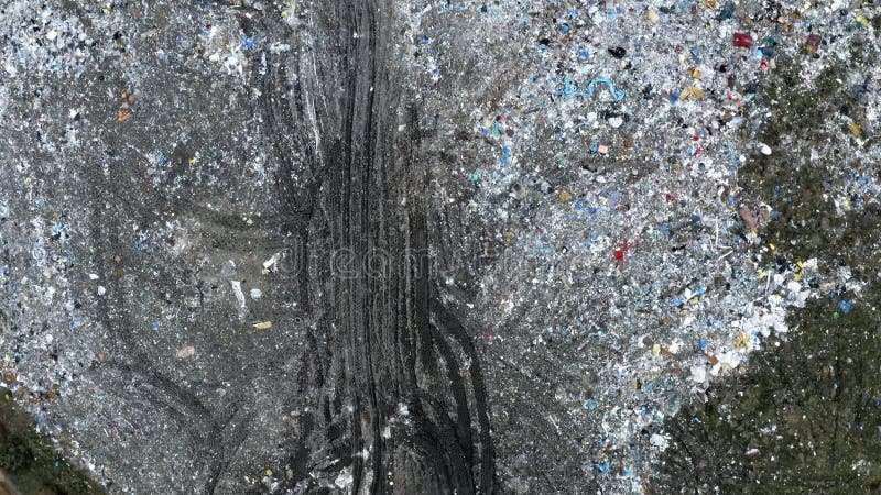 Solid Waste Disposal Facility. Landfill Dump Site for Garbage Managment ...