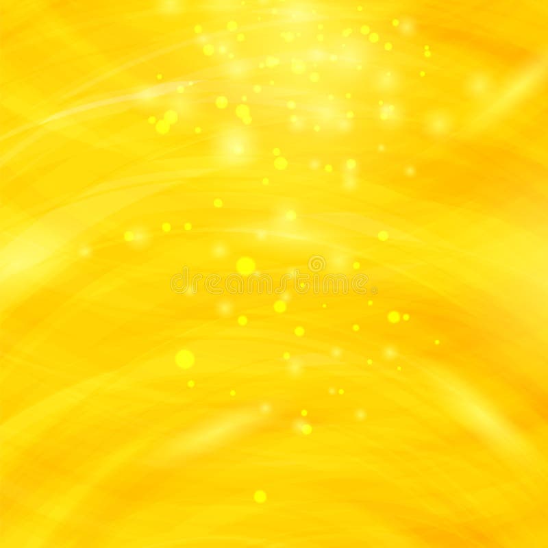 Yellow Burst Blurred Background. Starry Explosion Stock Vector ...