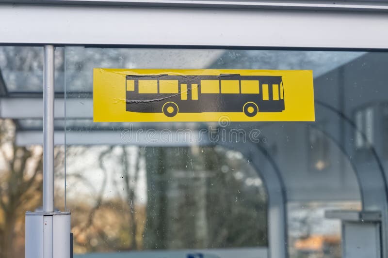 Airport Bus Safety Signage Stock Photos - Free & Royalty-Free Stock ...