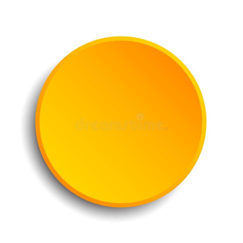 Yellow Button - Stock Vector Stock Vector - Illustration of business ...