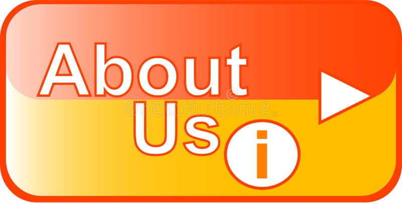 Yellow Button Web Icon about Us Stock Vector - Illustration of identity ...