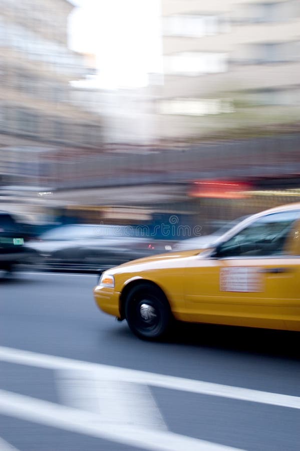 Yellow Cab stock photo. Image of driver, york, fast, taxi - 62936