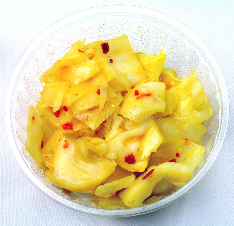 Yellow cabbage on a plate stock photo. Image of cabbage - 93347950