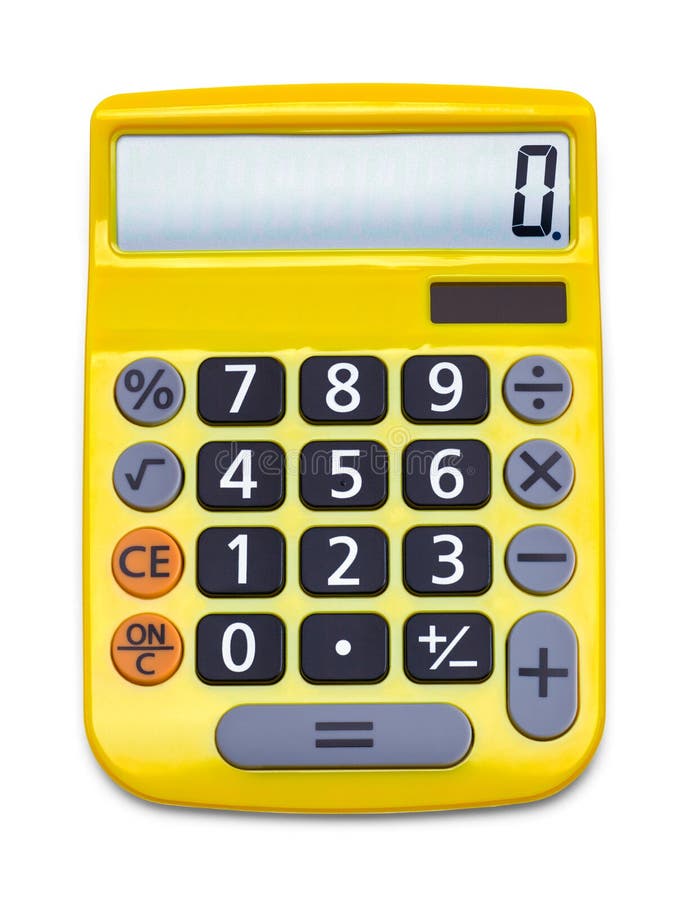 Calculator stock image. Image of horizontal, objectsequipment - 31398185