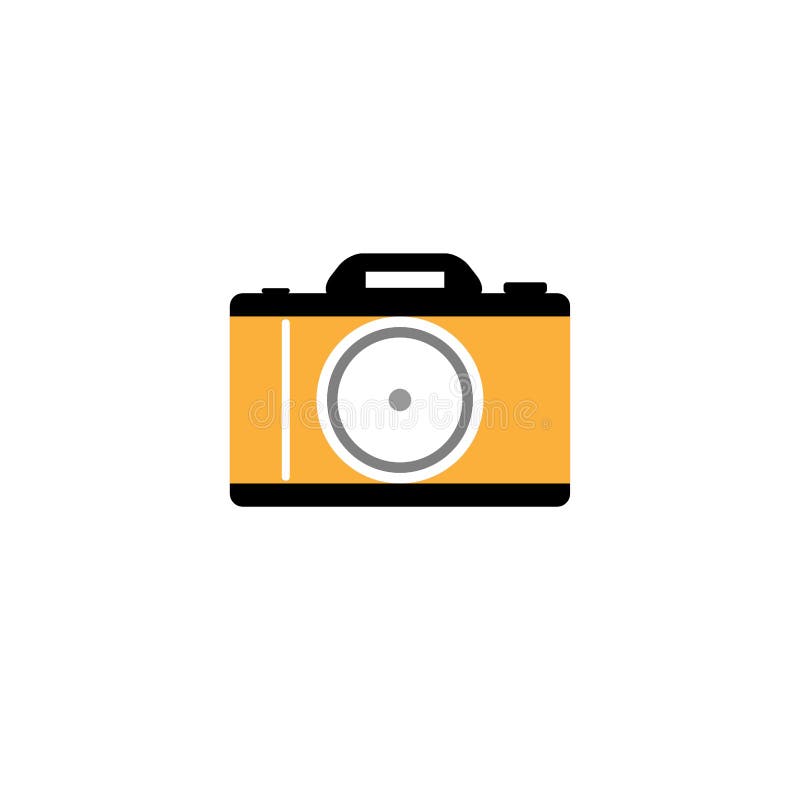 Camera icon illustration stock vector. Illustration of distribution ...