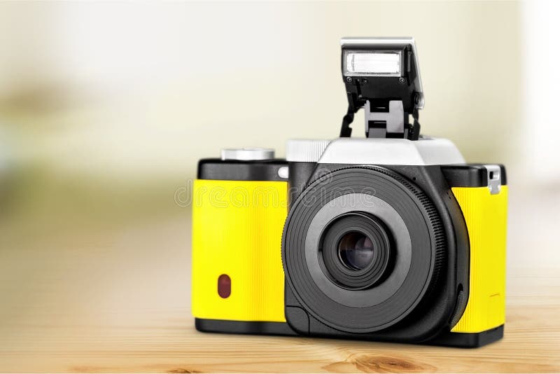 Yellow Toy Camera on the Map of Europe and Italy Stock Image - Image of ...