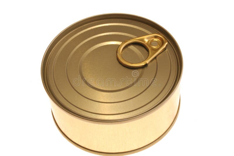 Yellow can stock image. Image of container, pickle, preservative - 1432717