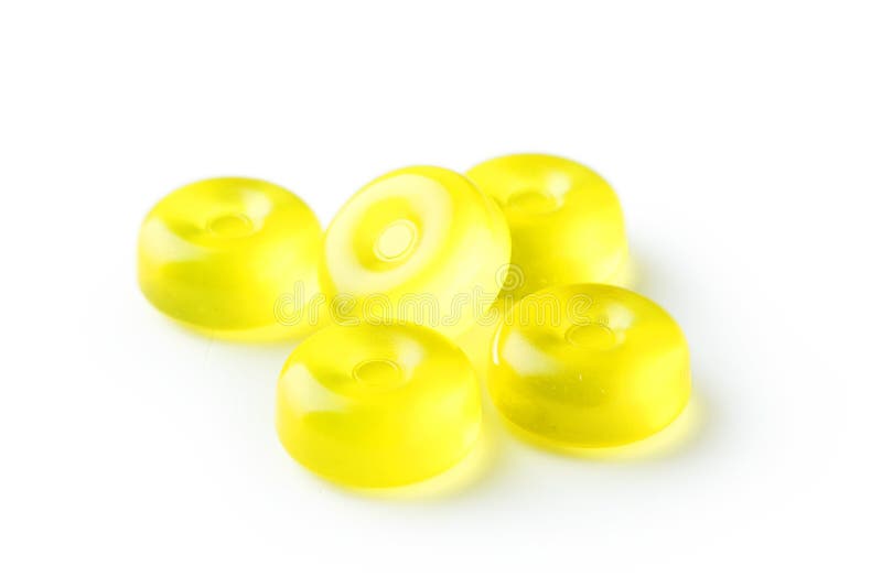 Yellow Candies stock image. Image of confections, candies - 28119041