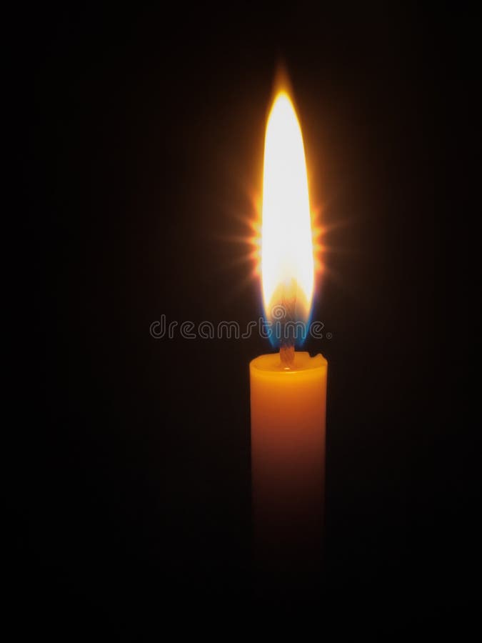 Yellow candle stock image. Image of harmony, balance - 11023355