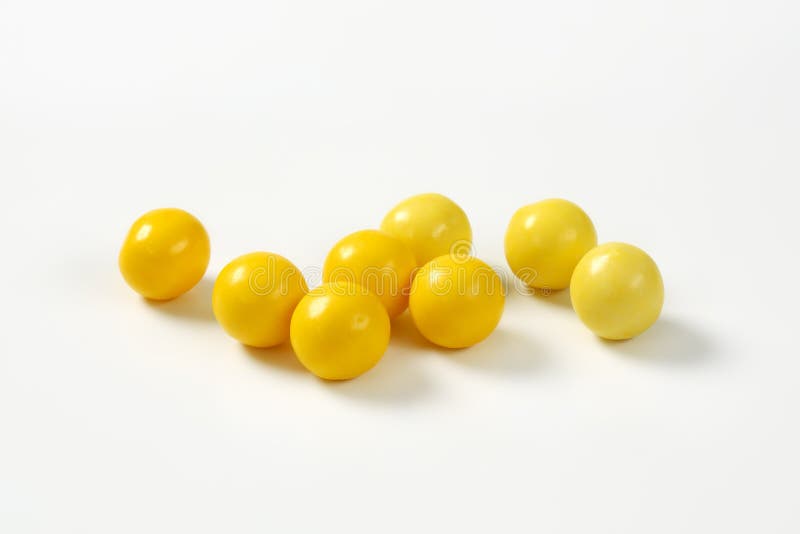Yellow candy balls stock photo. Image of yellow, bubble - 71550830