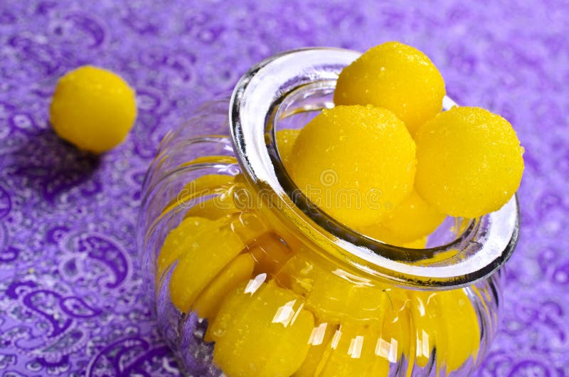 Yellow candy stock photo. Image of flavor, pattern, macro - 58076742