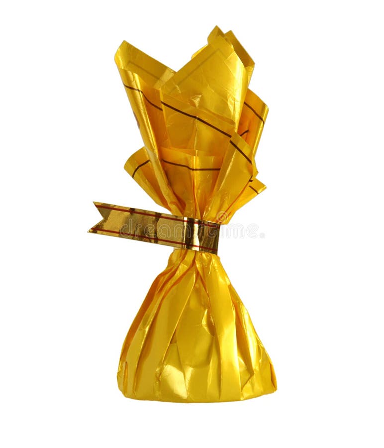 Yellow candy wrapper stock photo. Image of flavour, birthday - 83761576