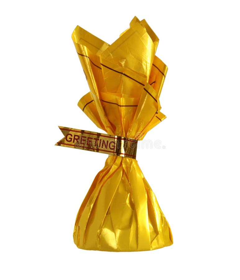 Yellow candy wrapper stock image. Image of snack, holiday - 83761599