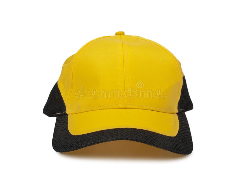 Yellow cap stock image. Image of protection, outside - 28970973