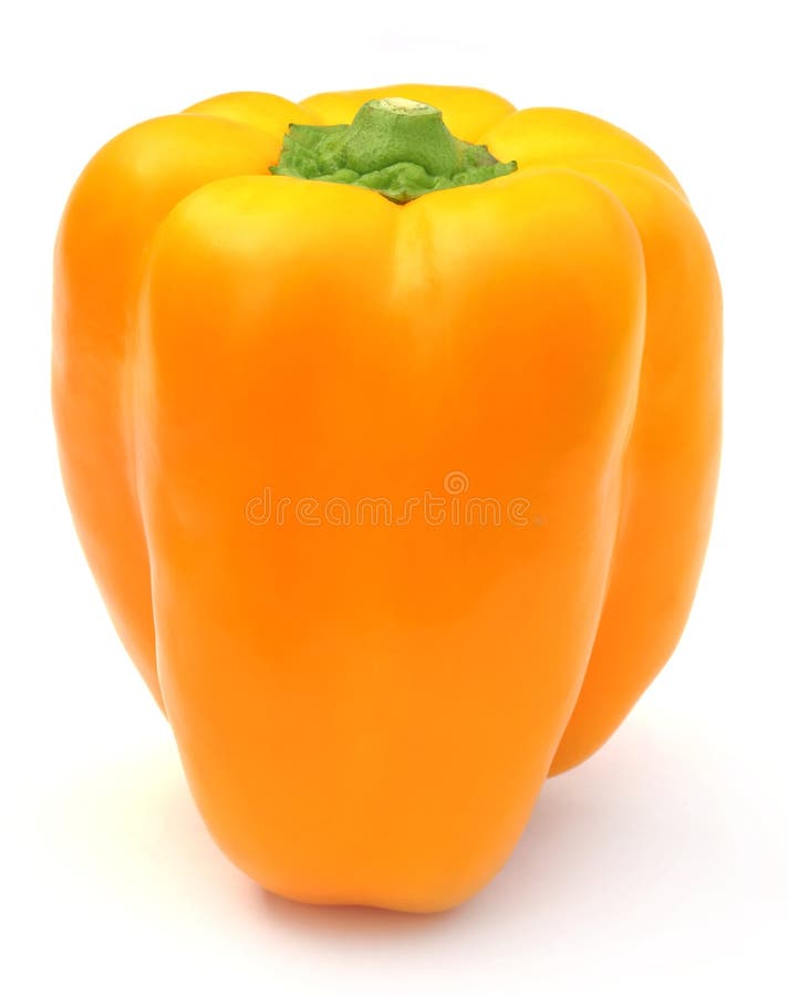 Yellow capsicum stock image. Image of objects, fruit - 23895645