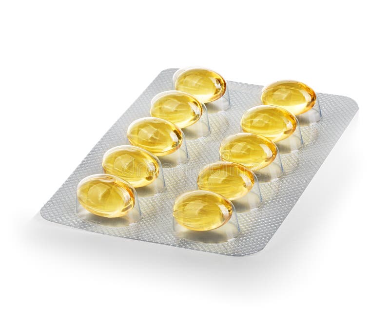 Capsules in Blister Pack stock photo. Image of pharmaceutical - 1555956