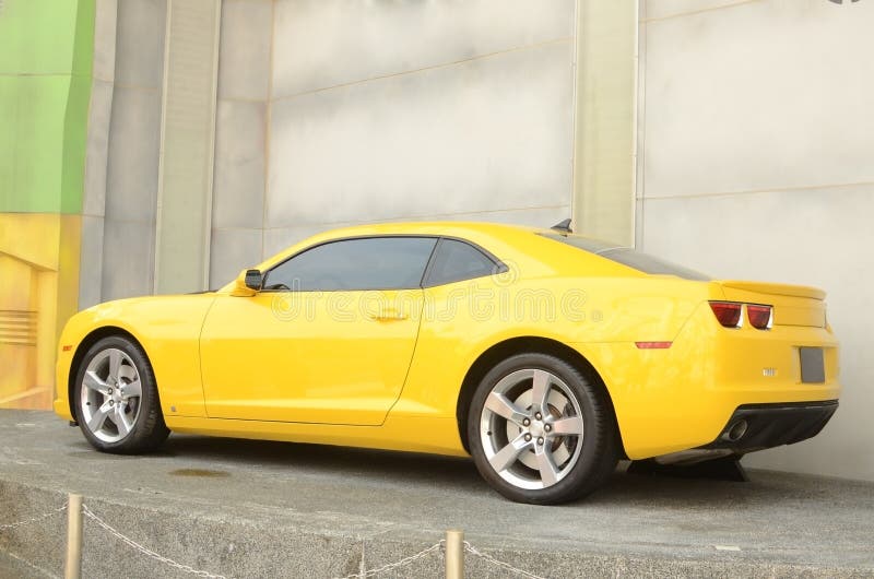 Yellow car stock image. Image of threedimensional, render - 33529735