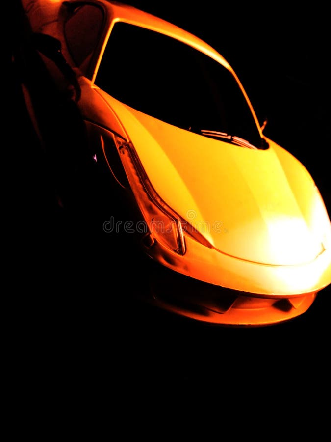 A Yellow car stock photo. Image of models, yellow, sport - 81165646