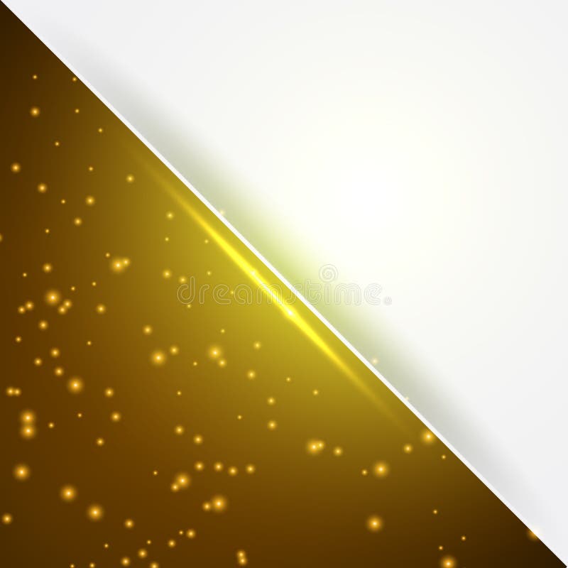 Yellow card with copyspace stock vector. Illustration of circle - 41727100