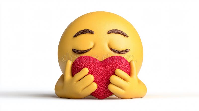 Yellow Care Emoji with Closed Eyes: Expressing Compassion, Kindness ...