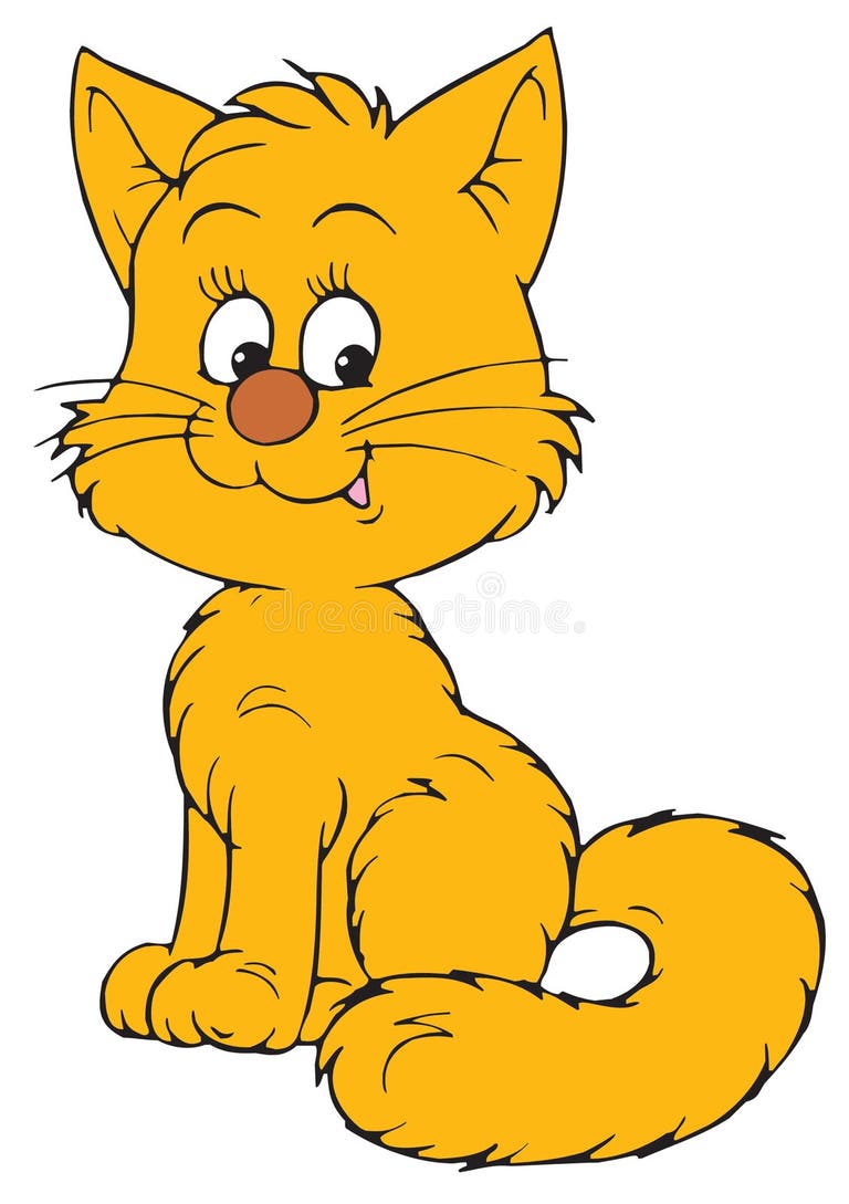 Yellow Cat Clip Art Stock Illustrations – 2,684 Yellow Cat Clip Art ...