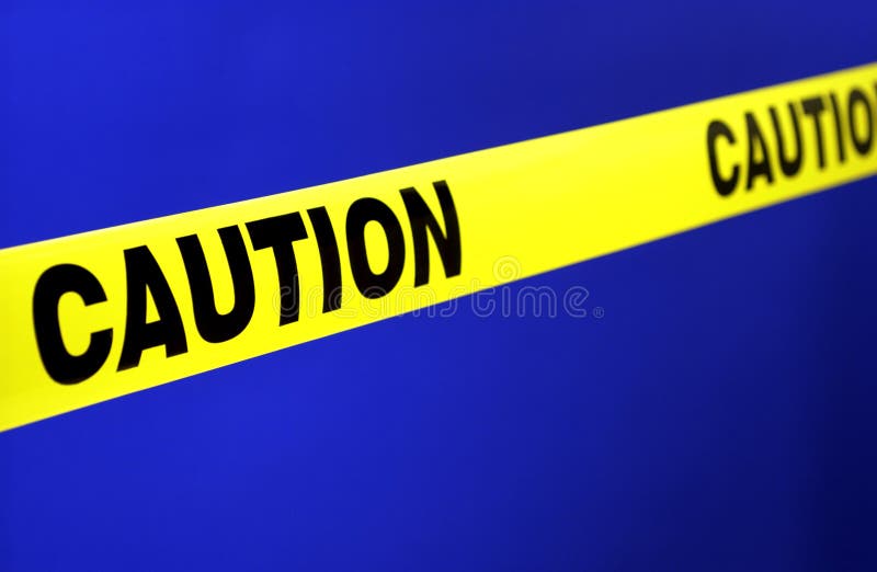 Warning tape stock image. Image of forbidden, information - 50438489