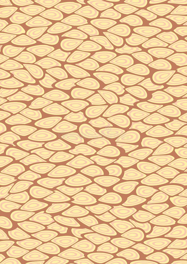 Yellow Cells Pattern Background Vector Illustration Stock Vector ...