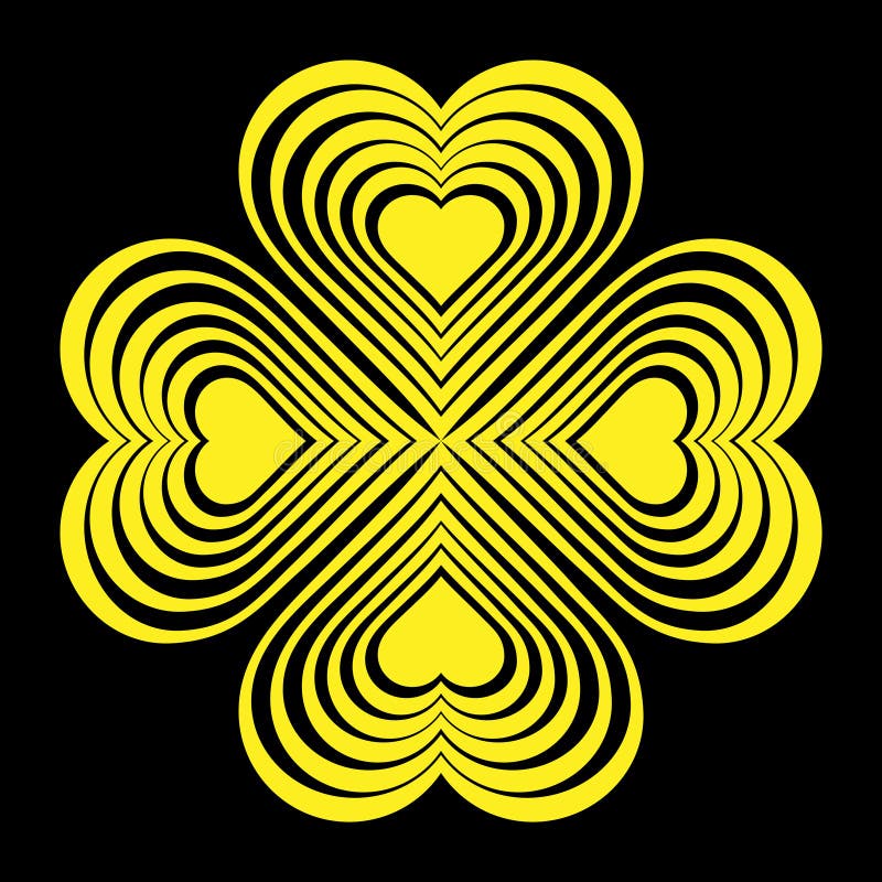 Tribal 4 Leaf Clover