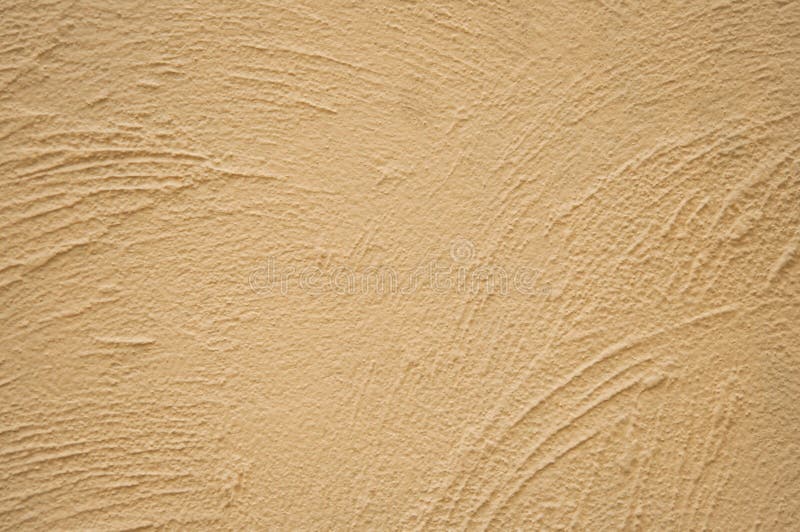 Yellow Cement Wall Texture. Stock Image - Image of architecture, brown ...