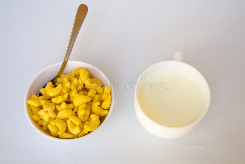 Yellow cereal stock image. Image of sweet, fresh, eating - 40651407