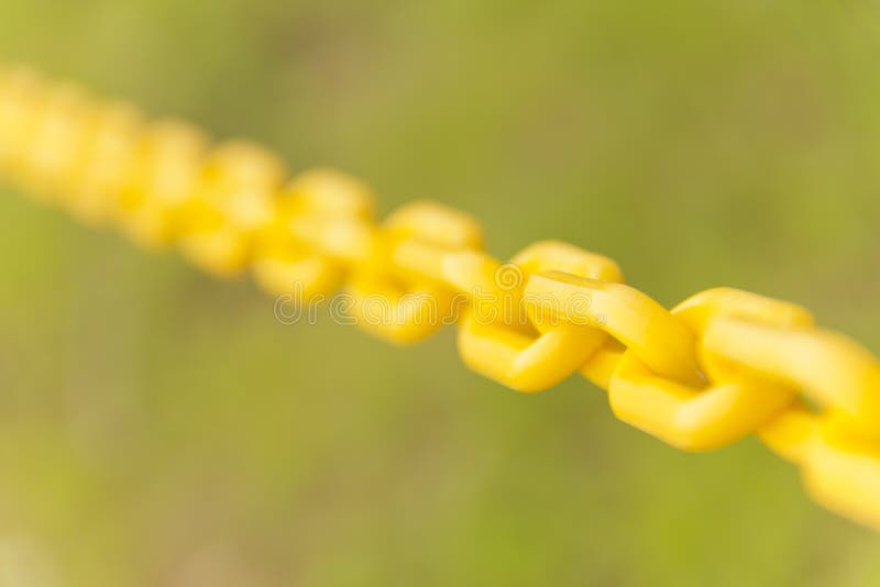 Yellow Chain Link stock photo. Image of concept, connection - 42514998