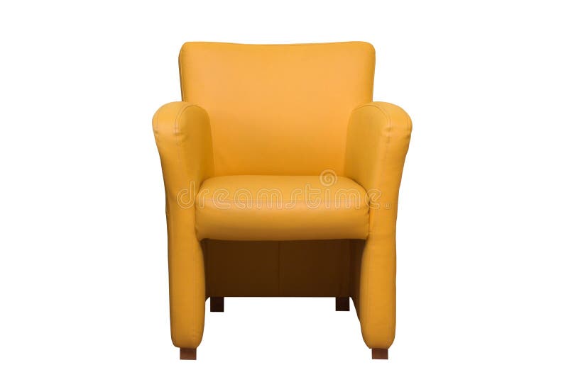 Yellow Chair stock photo. Image of comfortable, relax - 6776032