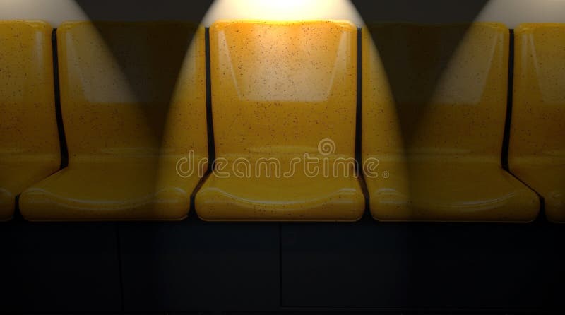 Yellow chair stock photo. Image of leather, yellow, default - 42421618