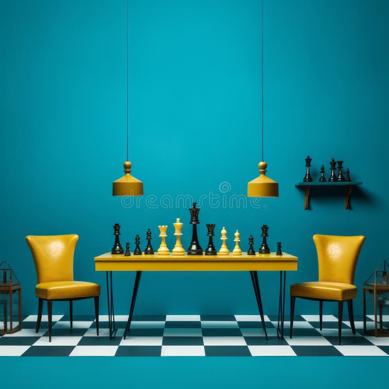 Chessboard Living Room Stock Illustrations 84 Chessboard Living Room Stock Illustrations