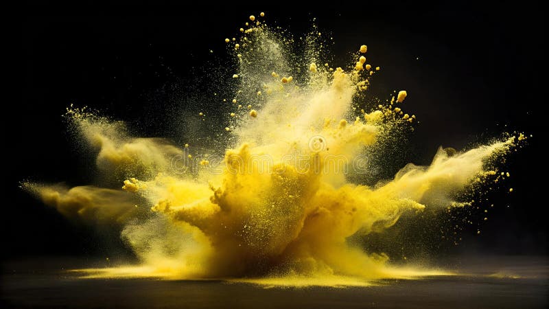 Yellow Chalk Dust: a Visual Narrative AI Generated Stock Illustration ...