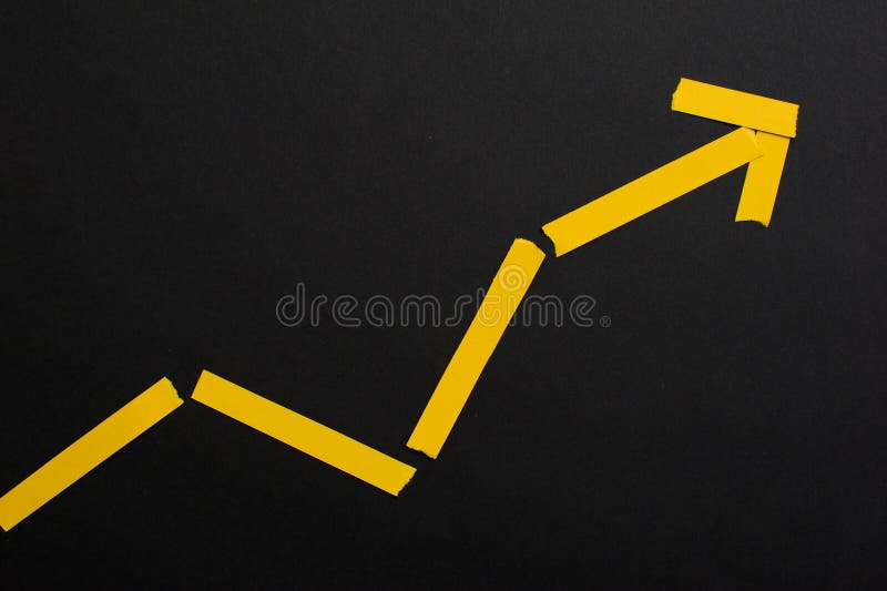 Yellow chart. Motion stock illustration. Illustration of chart - 300076670