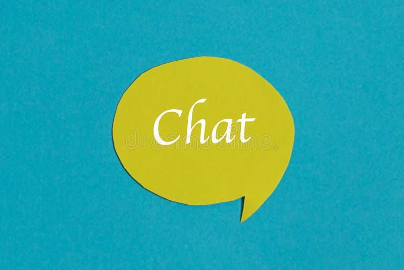 Yellow Chat Speech Icon : a Symbol and Concept for Talking and Message ...