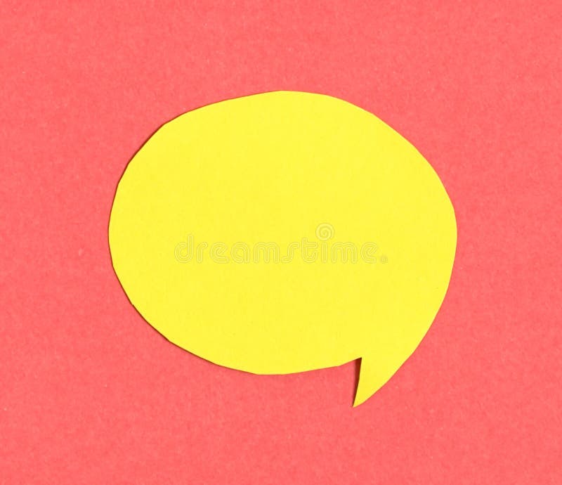 Yellow Chat Speech Icon : a Symbol and Concept for Talking and Message ...