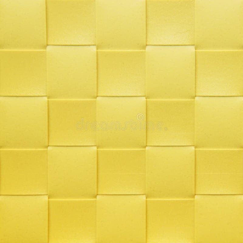 Yellow Checkered Placemat, Texture Stock Photo - Image of fiber, decor ...