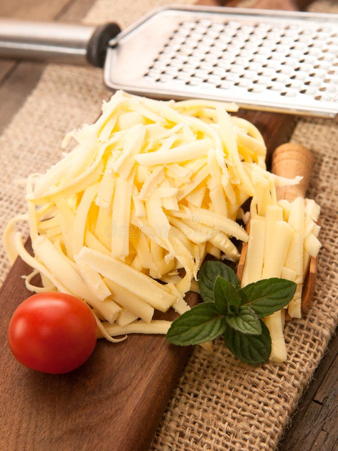 Yellow cheese stock image. Image of cutting, chopped - 40004847