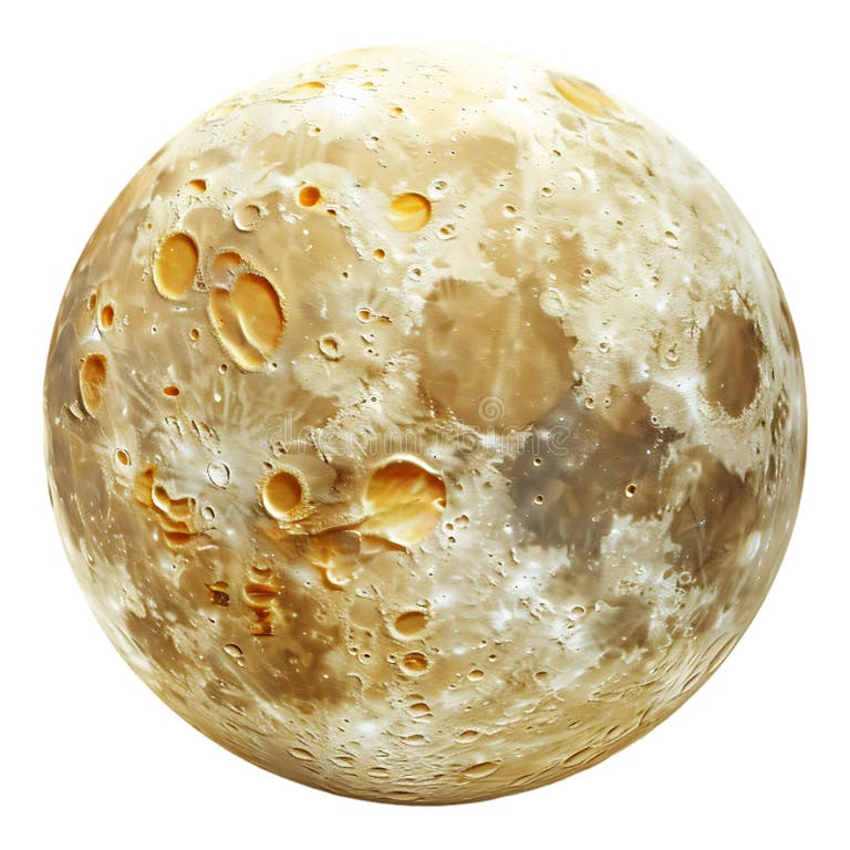 Yellow Cheese Moon on Transparent Background - Ai Generated Stock ...