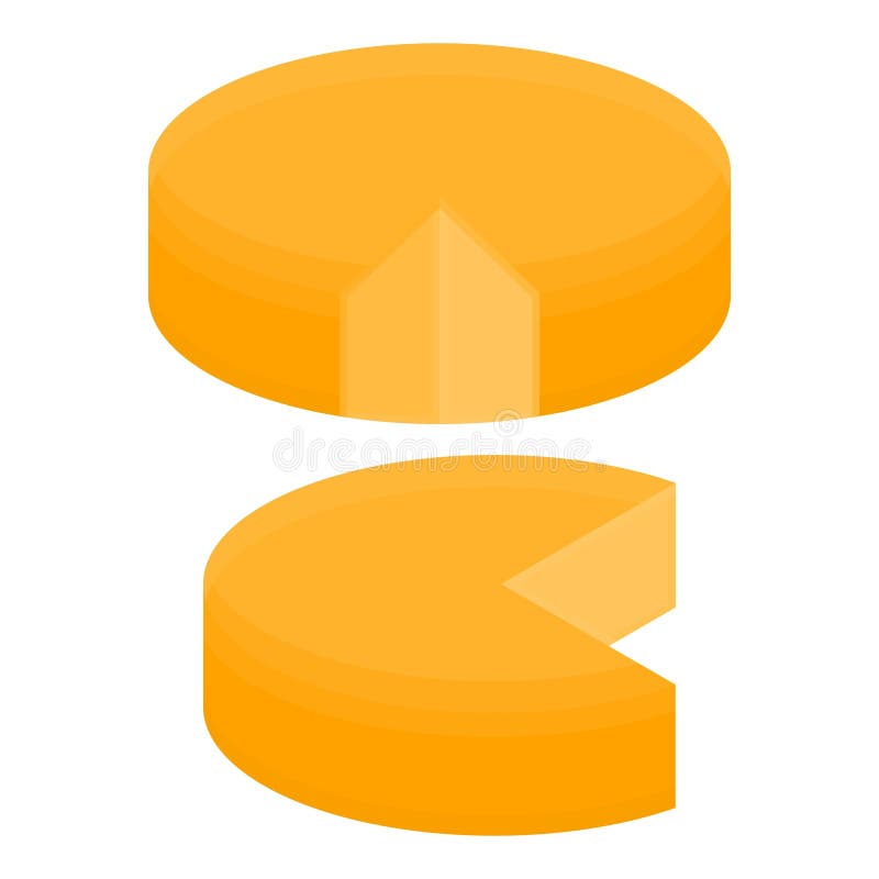 Yellow Cheese Wheel Vector stock vector. Illustration of cartoon ...