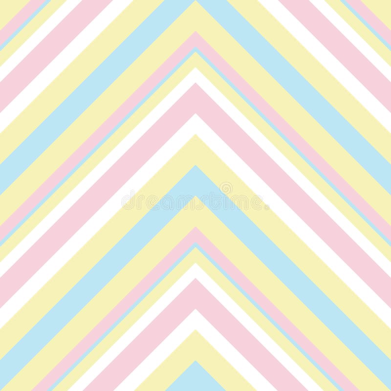 Yellow Chevron Diagonal Stripes Seamless Pattern Background Stock ...