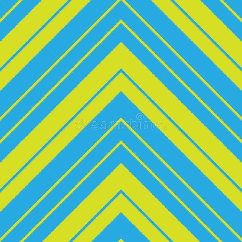Yellow Chevron Diagonal Stripes Seamless Pattern Background Stock ...
